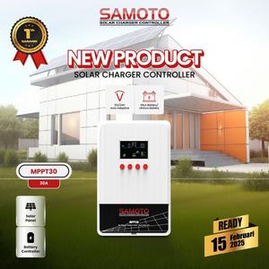 Promo Samoto Solar Charger Controller Panel Surya MPPT 60A For 12V 24V ...