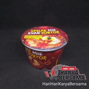Jual GELIFOOD MIE INSTANT CUP SEBLAK MIE KUAH JONTOR 100GR - Kota Medan ...