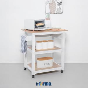 Promo Informa Galata Rak Troli Dapur Tempat Penyimpanan Multifungsi ...