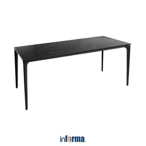 Promo Informa Heron Meja Makan - Hitam Dining Table Dinner Table Meja ...