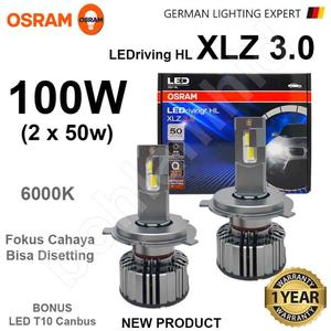 Jual LED PROMO LAMPU LED MOBIL OSRAM XLZ 3.0 PRO 100W H4 H1 H7 H8 H11 H16 HB3 HB4 HIR2 BOHLAM ...
