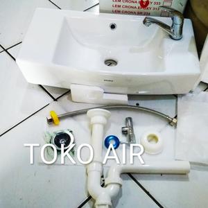 Jual okKirim- Paket wastafel Toto LW 248 JT 1 Lengkap/ Paket Wastafel cuci tangan - Kota Bandung ...
