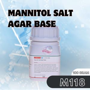 Jual Mannitol Salt Agar Base (MSA) - Media Mikrobiologi, 100 gram ...
