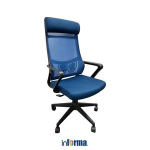 Promo Informa Zilton Kursi Kantor Sandaran Tinggi - Biru Tempat Duduk ...