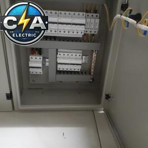 Jual panel ac 3phase distribusi daya listrik 3 phase ke unit AC (Air ...