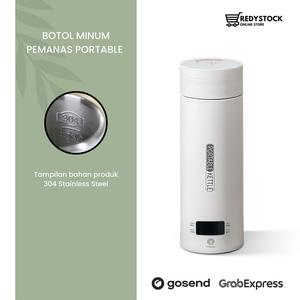 Jual Tumbler Botol Minum Pemanas Air Portable LED Temp Thermos 450ml SY ...