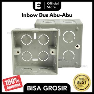 Jual Inbow Dus IB MK HIRO Abu Abu Grey Dudukan Saklar untuk Instalasi ...