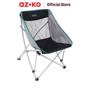 Promo AZKO Soleil Hunter Kursi Lipat Moon - Abu-Abu/Hitam ...