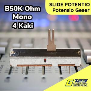 Jual Potensio Potentio Geser Slide Potentiometer Potensiometer B50K ...