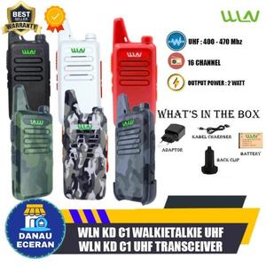 Jual WLN KD C1 WALKIETALKIE WLN KD C1 KD-C1 TANPA DESKTOP HT WLN SATUAN ...