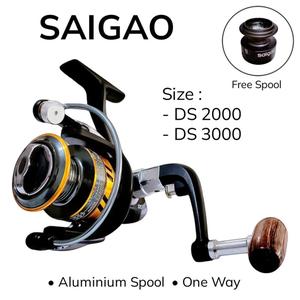 Jual Saigao DS 2000 Dan 3000 12+1 Bb Free Spool Reel Rell Spinning One ...