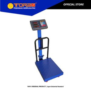Promo TORA Timbangan Duduk Digital Biru 100 Kg - Timbangan Barang Ekspedisi Pagar Lipat ...