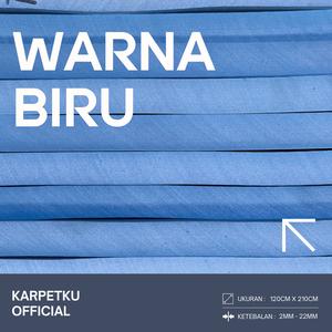 Jual Eva Sponge / Busa Hati / Spon Ati – WARNA BIRU (125 X 220) Ukuran ...