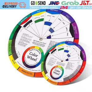 Jual Alat Bantu Campur Warna / Cakra warna / Color Mixing Guide / Color ...