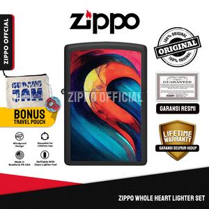 Promo Zippo Whole Heart Lighter Set 46154 | Garansi Lifetime | Original USA - Kota Bandung ...