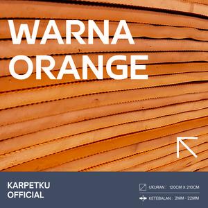 Jual Eva Sponge / Busa Hati / Spon Ati – WARNA ORANGE (125 X 220 ...
