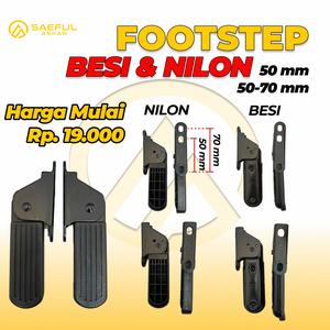 Jual Foot Step Depan Lipat / Pijakan Kaki Depan Sepeda Listrik - Besi ...