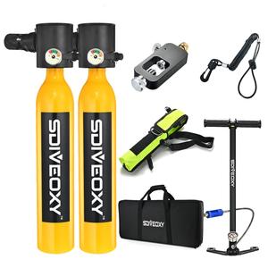 Jual SDIVEOXY 2X0.5L Scuba Double Diving Oxygen Tank Mini DTG - Jakarta ...