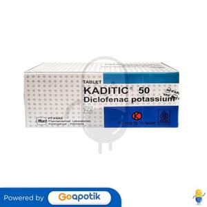 Jual KADITIC 50 MG BOX 100 TABLET - Kab. Tangerang - Apotek Kita ...