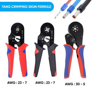 Jual Tang Crimping Skun Ferrule Tool Press Kawat Kabel Listrik Square ...