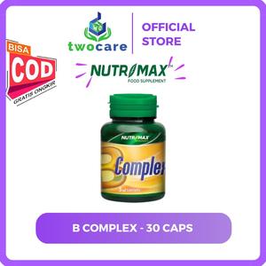 Promo Nutrimax B Complex 30 Tablet Vitamin B Nutrisi Otak Sistem Saraf ...