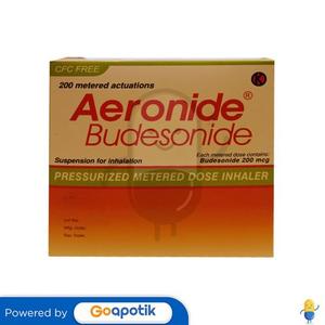 Jual AERONIDE INHALER 200 MCG CANISTER 200 DOSIS + AEROHALER - Jakarta ...