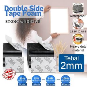 Jual Double Tape Foam 3m Super Adhesive / Double Tape Busa Putih dan ...