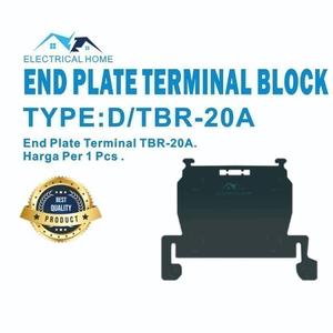Jual End Plate Terminal Block TBR 20A Din Rail. BEST QUALITY. - Jakarta ...