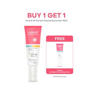 Jual [BUY 1 GET 1] Labore Acne & Oil Correct Physical Sunscreen SPF50 ...