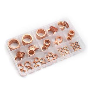 Jual 250pcs Solid Copper Crush Washers M5 M6 M8 M10 M12 M14 M16 M18 ...