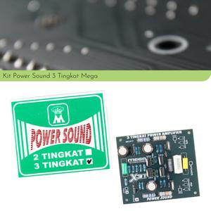 Jual Kit Rakitan Power Driver Sound 3 Tingkat dos hijau by Mega - Kota ...