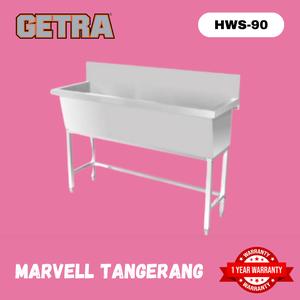 Jual GETRA HWS-90 HAND WASH SINK WASTAFEL TEMPAT CUCI TANGAN STAINLESS ...