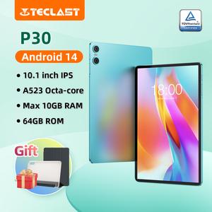 Jual Teclast P30 Android 14 Tablet 10.1 inch IPS A523 Octa-core Max ...