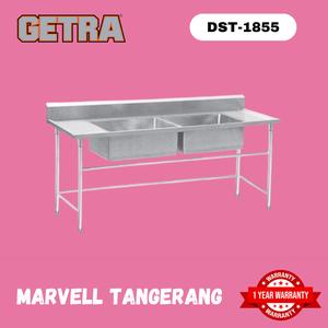 Jual Stainless Steel Sink Table Getra DST-1855 / Meja Cuci Piring - Kab ...
