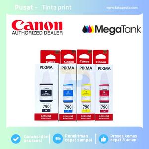 Jual Tinta Canon GL-790 Original Full Set(4 Warna) For G2010 G4000 ...