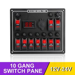 Jual TKD Output Panel Switch Auto LED Power 10 Waterproof Control ...