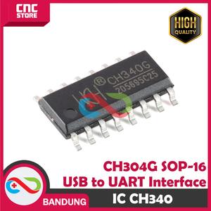 Jual IC CH340 SMD CH340G USB SERIAL TTL UART RS232 CHIP CH 340 SOP16 ...