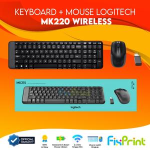 Jual Combo Keyboard Plus Mouse Wireless MK220 Combo Keyboard + Mouse ...