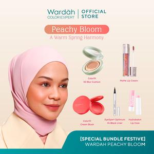 Jual [SPECIAL HAMPERS] WARDAH Peachy Bloom – A Warm Spring Harmony – Colorfit 5D Blur Cloud ...