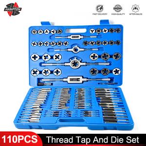 Jual Tap and Die Set 110pcs M2-M18 Screw Thread Metric Tap Die Sets of ...