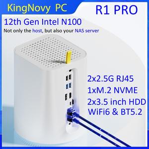 Jual Topton 2-Bay NAS Media Server R1 PRO Intel N100 12th Gen Mini PC ...