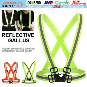 Jual V Rompi Safety Karet Rompi Proyek Rompi Sepeda Lari Reflective ...