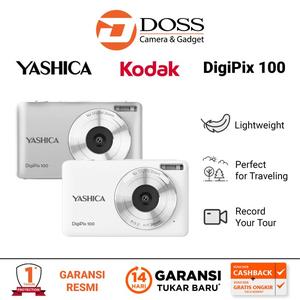 Promo Yashica DigiPix 100 Compact Digital Camera - Silver Cicil 0% 3x - Kab. Sleman - dossjogja ...
