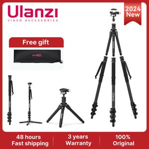 Jual ulanzi tt35 carbon fibre tripod detachable with quick release ball ...