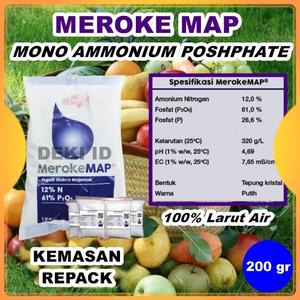 Jual Pupuk MAP Meroke Repack 200 Gr Hidroponik Grade Tanaman - Kota ...