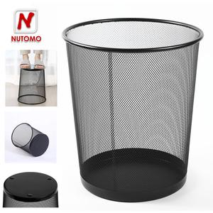 Jual Tempat Sampah Keranjang Jaring Besi Tong Bulat Metal Trash Bin ...