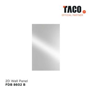 Promo TACO Fideco 2D Wall Panel Mirror Series Tebal 8mm Ukuran 122cm x ...