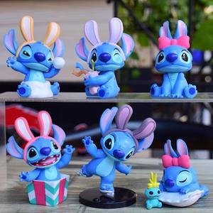 Jual Disney Anime Lilo and Stitch figures Toys Lovely Stitch Hand With ...