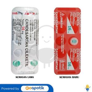 Jual CANDESARTAN CILEXETIL OGB DEXA MEDICA 16 MG STRIP 10 TABLET ...