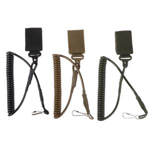 Jual Tactical Pistol Safety Lanyard - Tali Sling Spring Pengaman ...